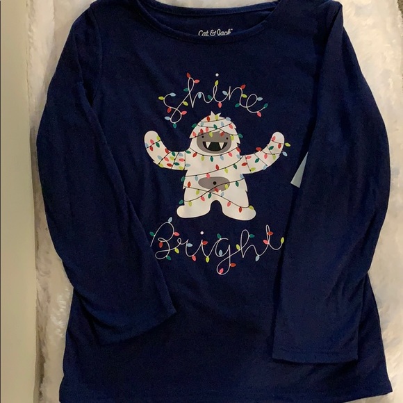 Cat & Jack | Shirts & Tops | Brand New Cat Jack Girl Long Sleeve Shirt | Poshmark